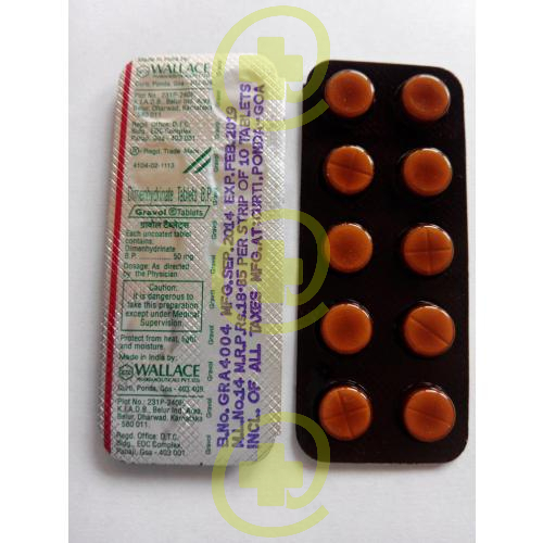 Comprar Dramamine Comprimido 25mg, 50mg Sem Receita Online