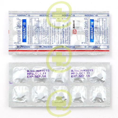 Comprar Inderal Comprimido 10mg, 20mg, 40mg, 80mg Sem Receita Online