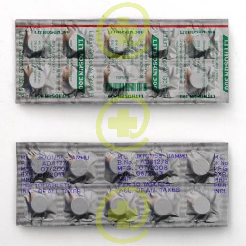 Comprar Litio Comprimido 150mg, 300mg Sem Receita Online