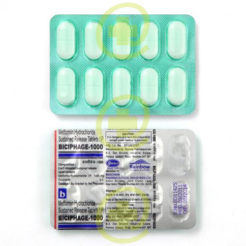 Comprar Metformin XR Comprimido 1000mg Sem Receita Online